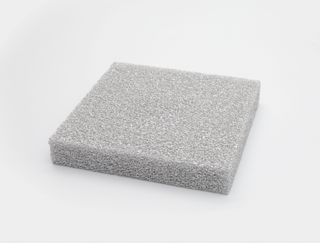 Duocel® Aluminum Foam Panel - 6" x 6" - duocelfoam.com